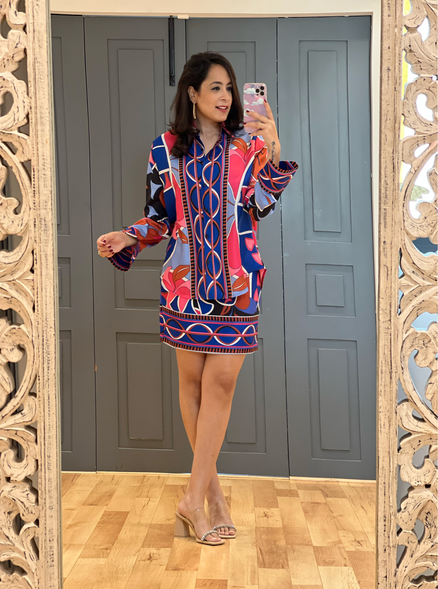 Venice Skirt & Shirt Coord Set - wanderlustbysahiba.co.in